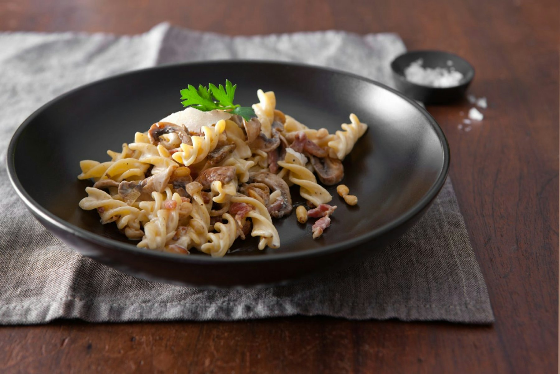 Creamy Bacon and Mushroom Trivelle - San Remo