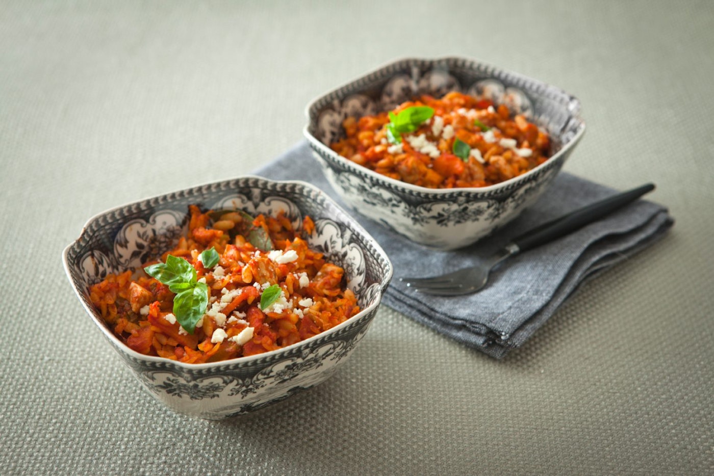 Spiced Chicken & Tomato Risoni - San Remo