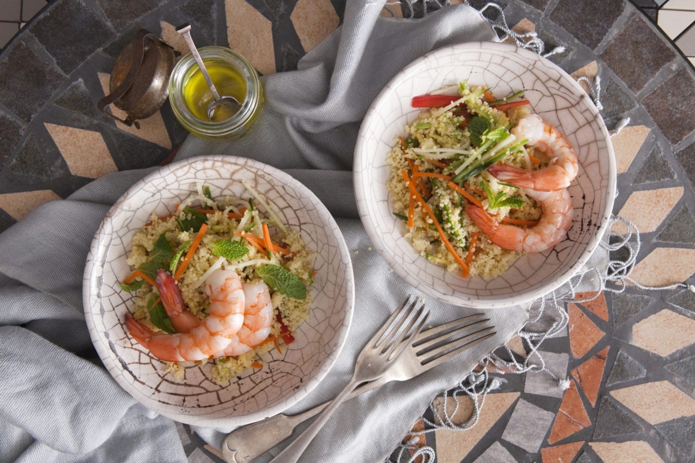 Prawn and Lime CousCous - San Remo
