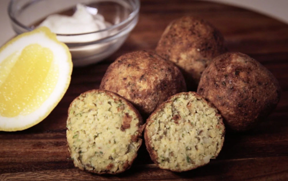 Falafel using Wholemeal CousCous - San Remo
