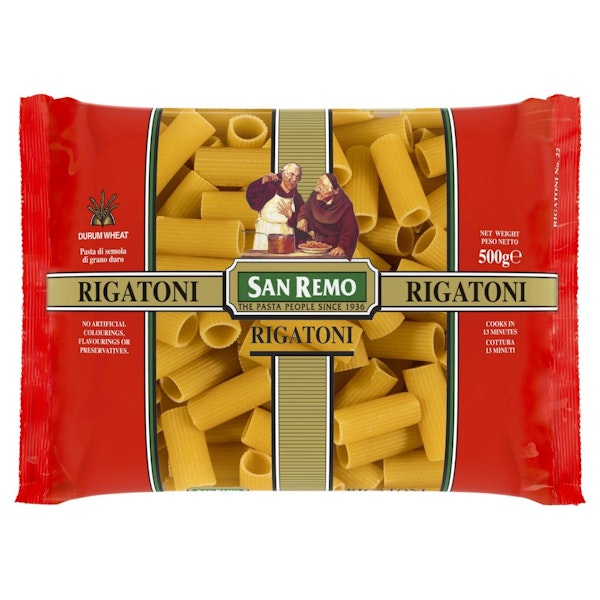 Rigatoni - San Remo