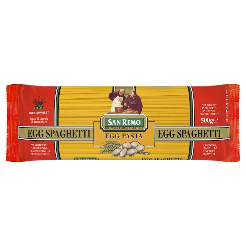 Egg Pasta - San Remo