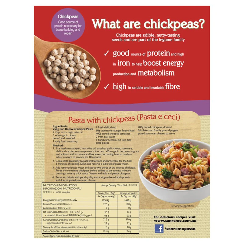 » Pulse Pasta Chickpeas Spirals
