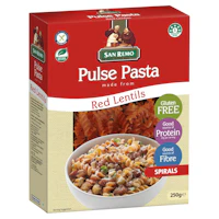 Pulse Pasta Red Lentil Spirals - San Remo