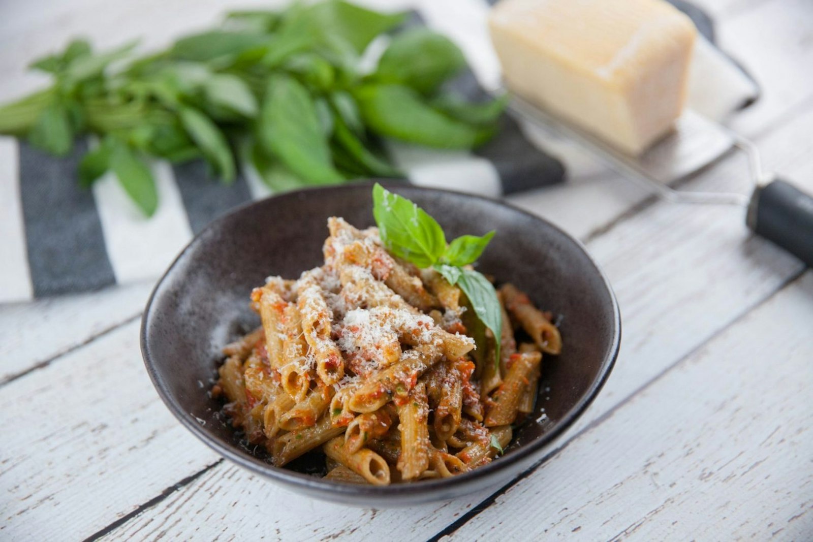 Pulse Pasta with Capsicum, Cashew & Pecorino Pesto - San Remo