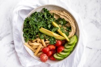 Hommus and Penne Nourish Bowl - San Remo