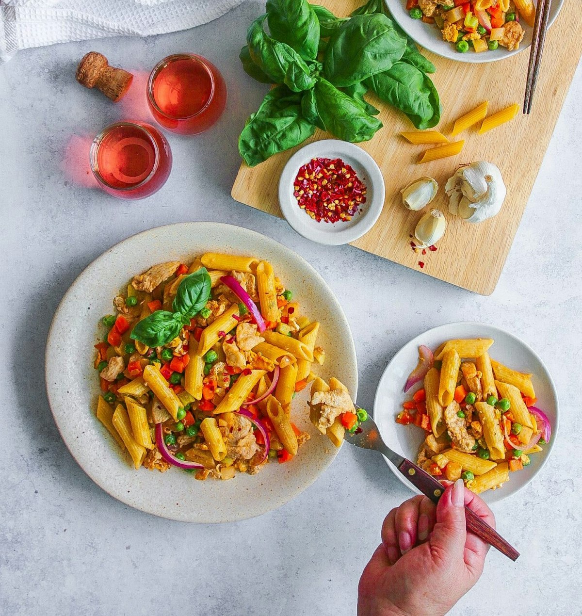 Spicy Thai Chicken Pasta - San Remo