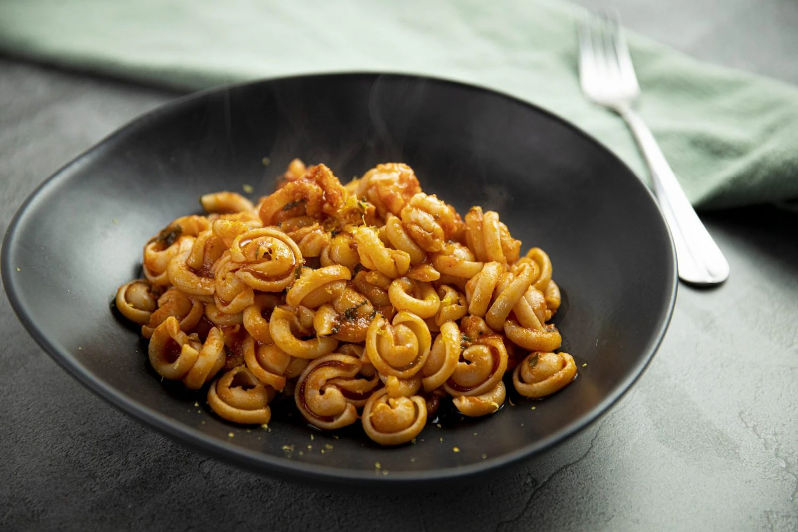 Prawns with Nduja Pasta - San Remo