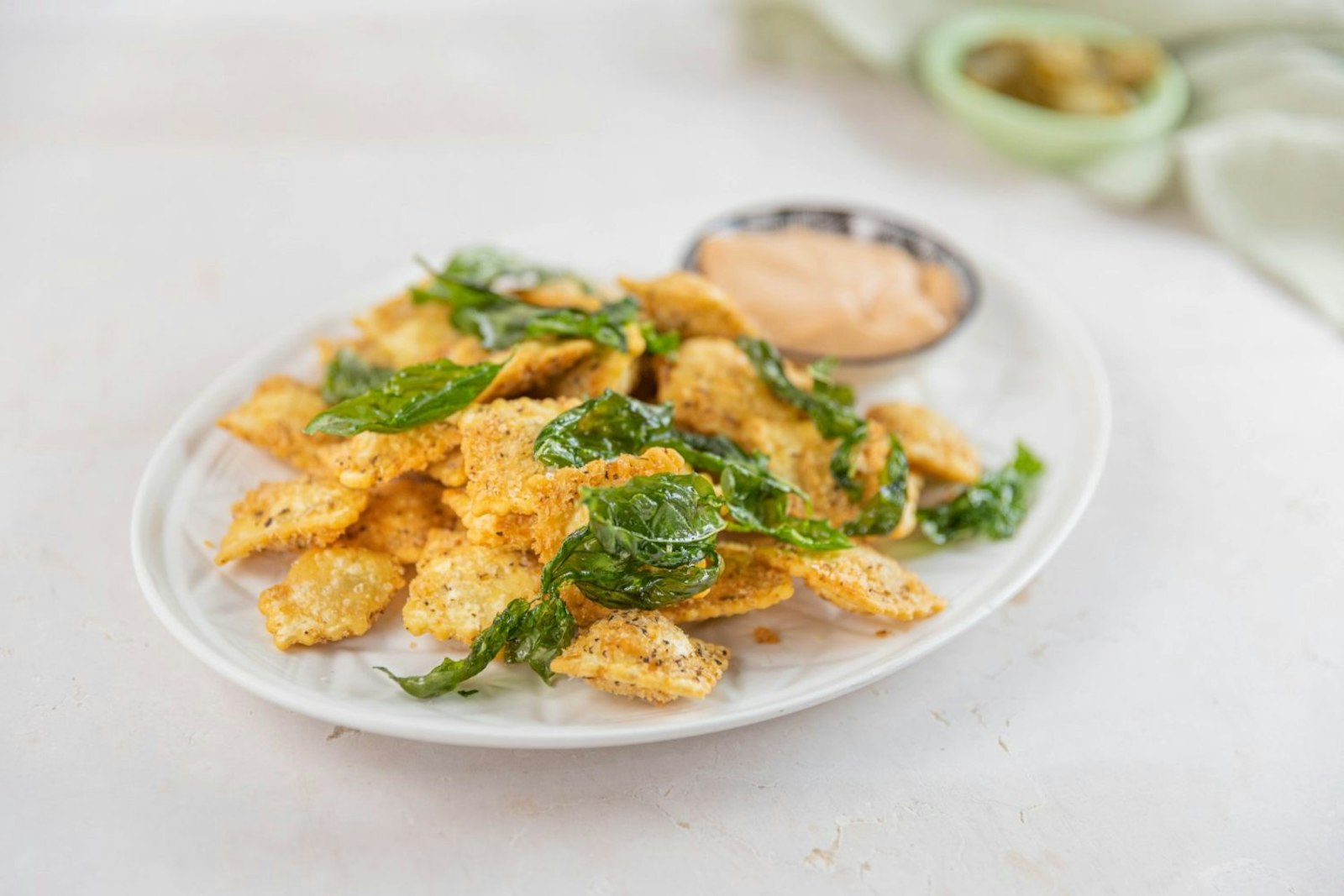 Crispy Ravioli with Chipotle Aioli - San Remo