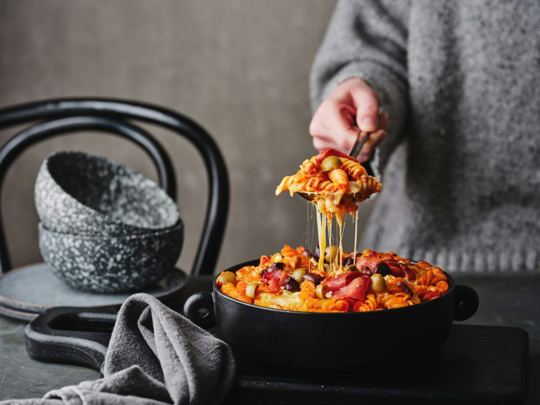 No Boil Trivelle Pasta Bake - San Remo