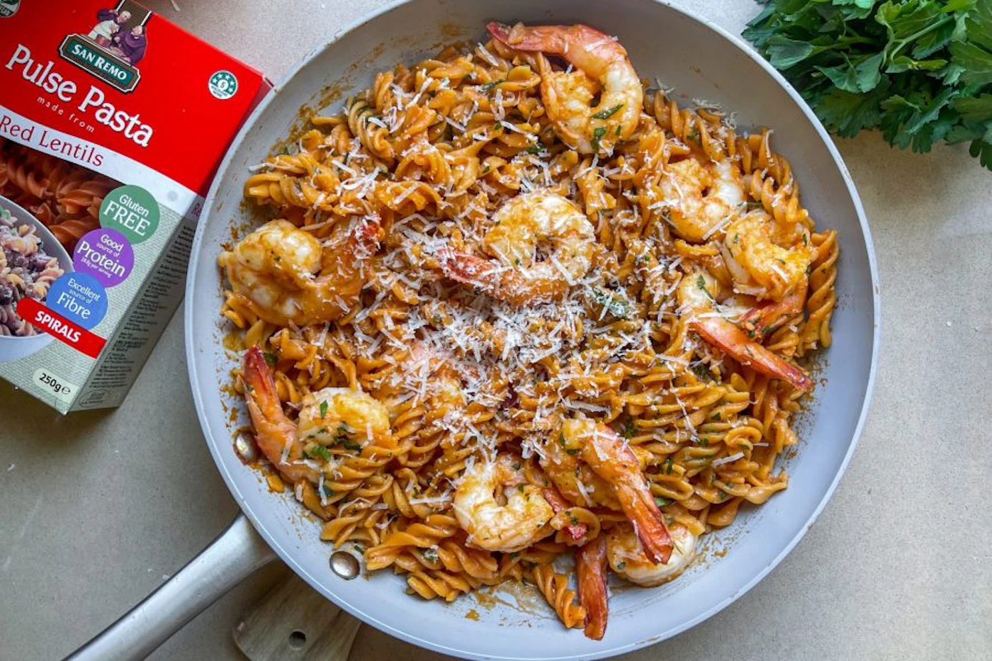 Pulse Pasta Red Lentil Spirals - San Remo