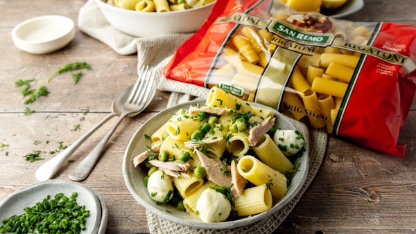 Lemon, Tuna & Pea Rigatoni - San Remo