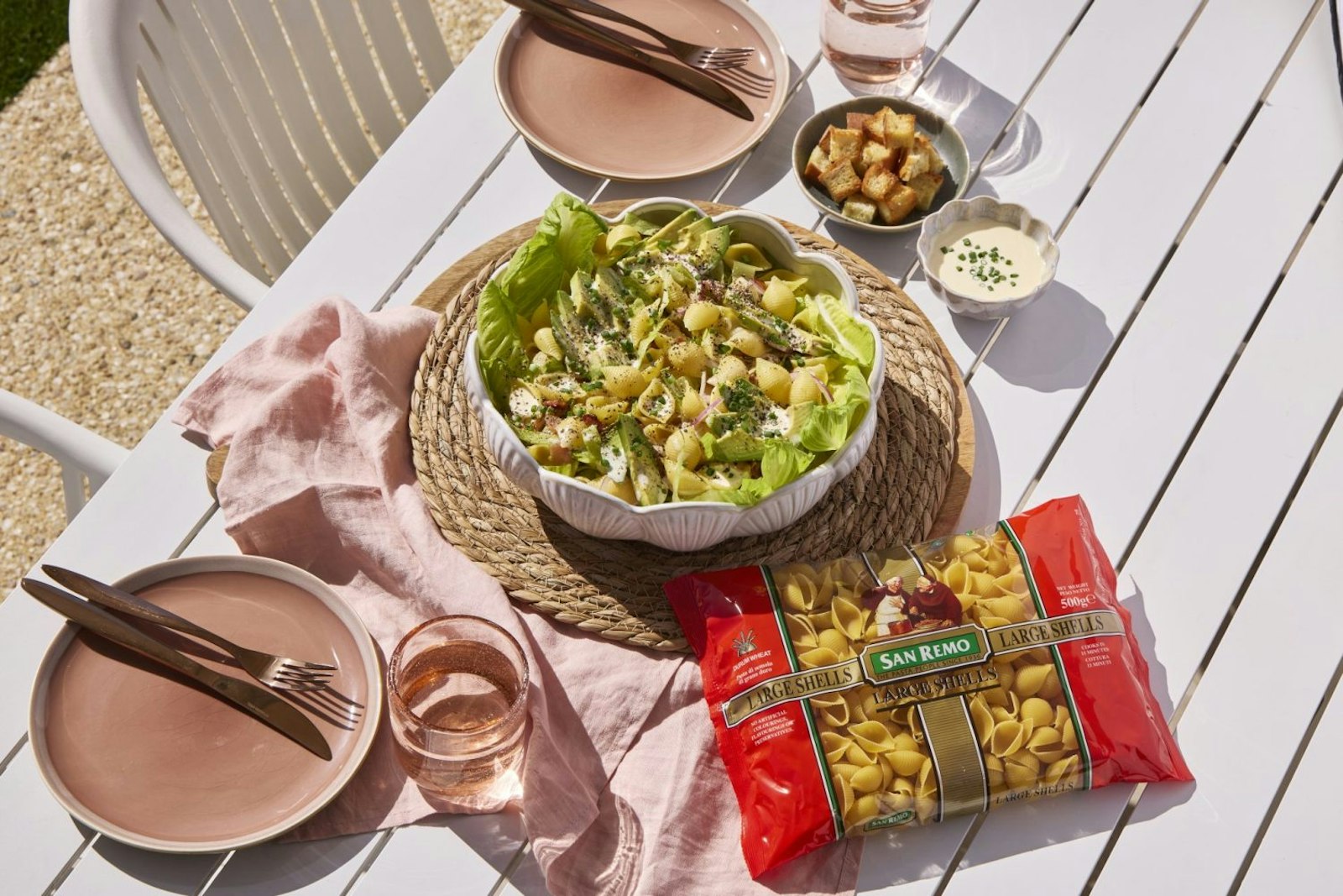 Creamy Bacon and Avocado Pasta Salad - San Remo