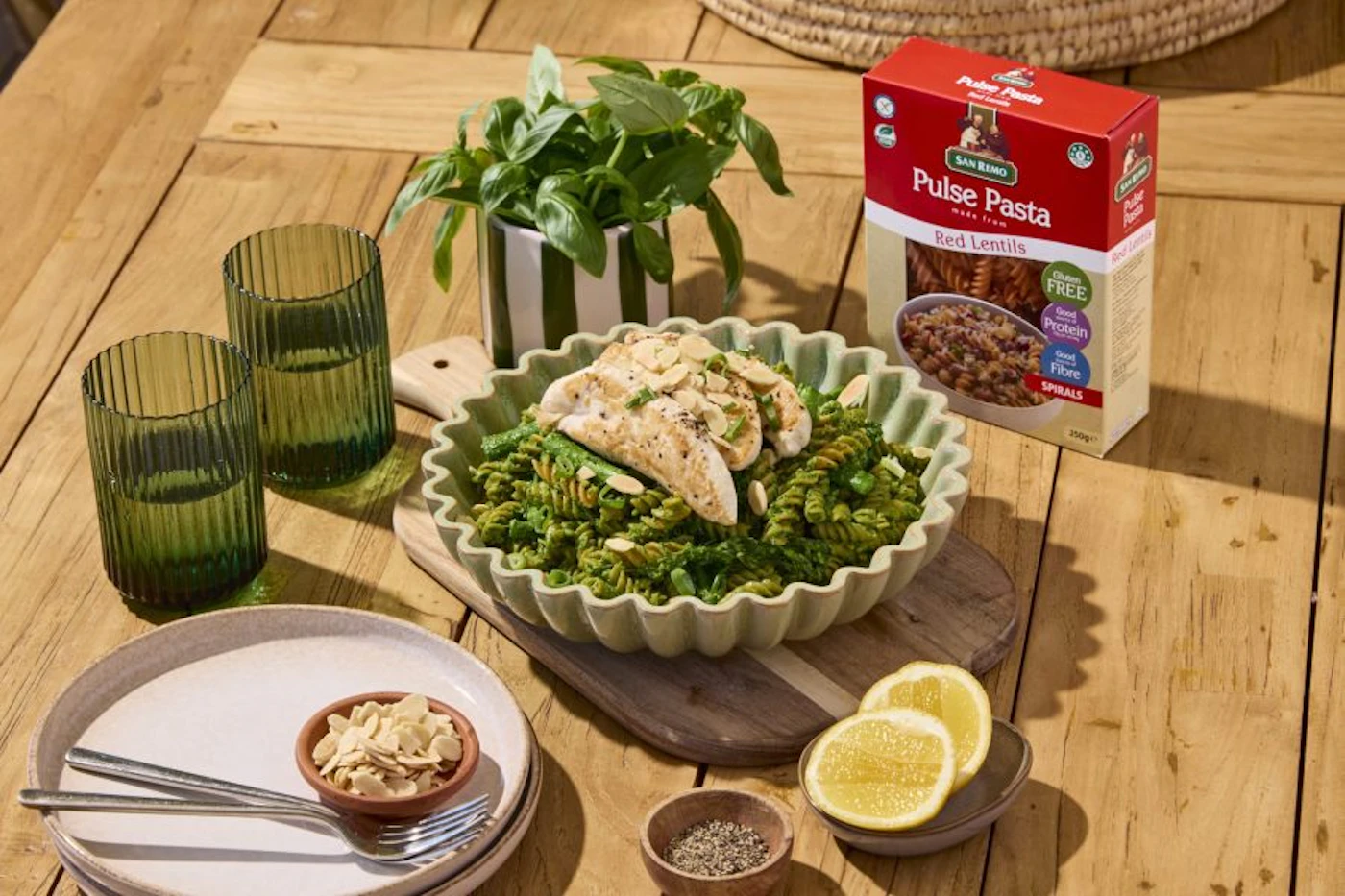 Pulse Pasta Red Lentil Spirals - San Remo